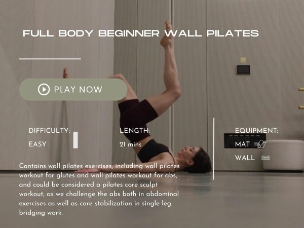 Wall Pilates Challenge for Beginners – Bodhicore