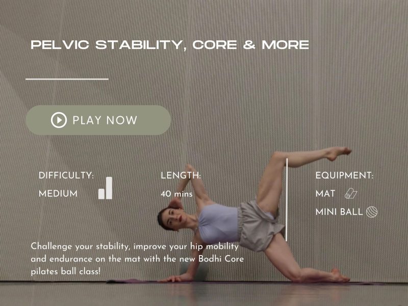 Pelvic Stability, Core & More – Bodhicore