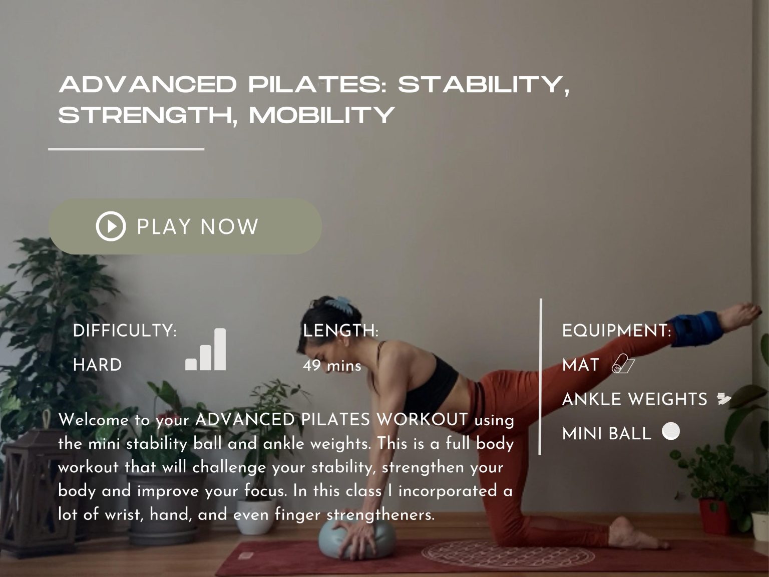 Advanced Pilates: Stability, Strength, Mobility – Bodhicore