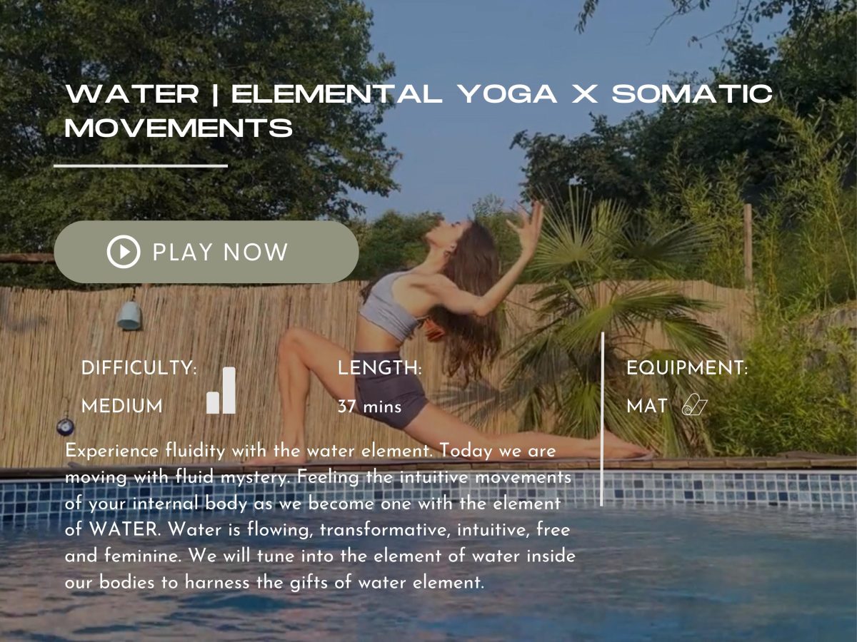 WATER | Elemental Yoga x Somatic Movements – Bodhicore