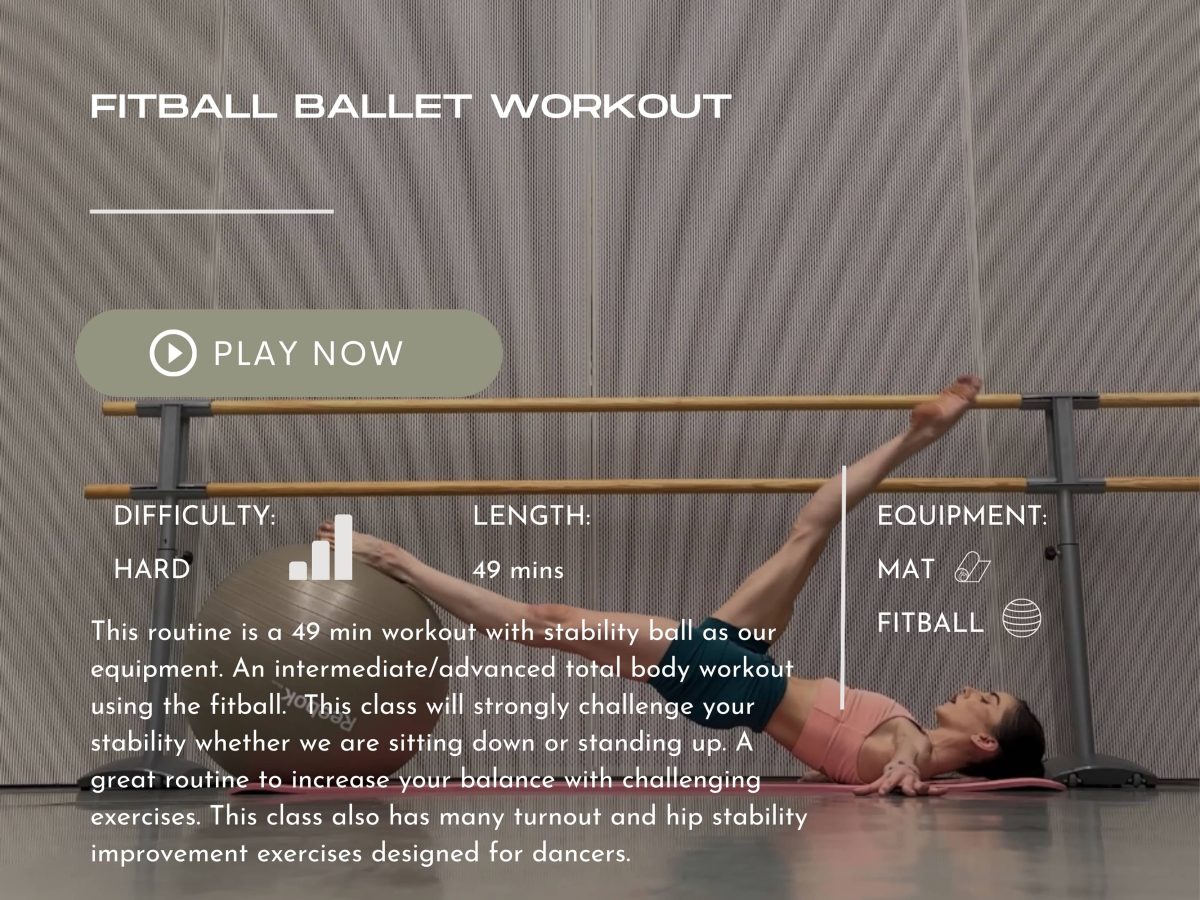 Fitball Ballet Workout – Bodhicore