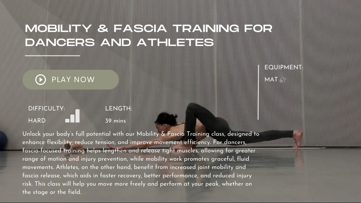 Mobility & Fascia Training for Dancers and Athletes – Bodhicore