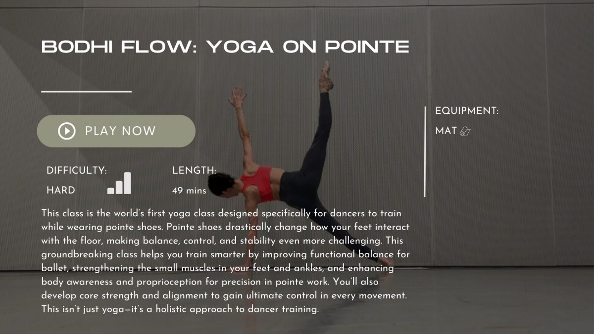 BODHI FLOW: Yoga for Dancers – Bodhicore