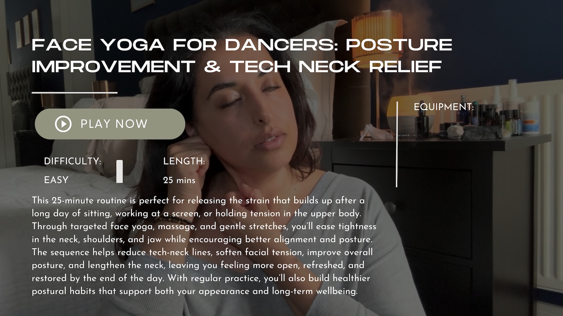⁠Face Yoga for Dancers: Posture Improvement & Tech Neck Relief – Bodhicore